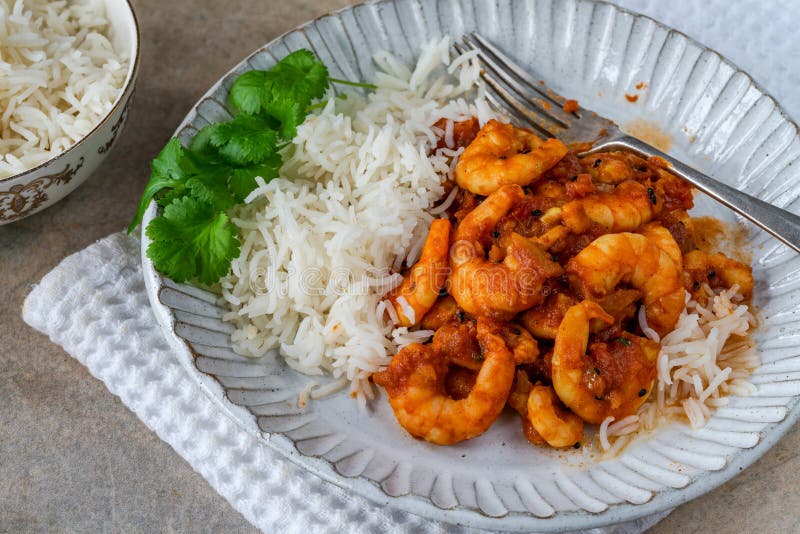 Tamarind prawn curry stock image. Image of main, delicious - 277172319