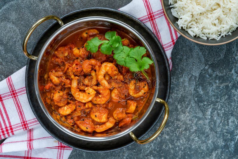 Tamarind prawn curry stock image. Image of cooked, lunch - 277172495