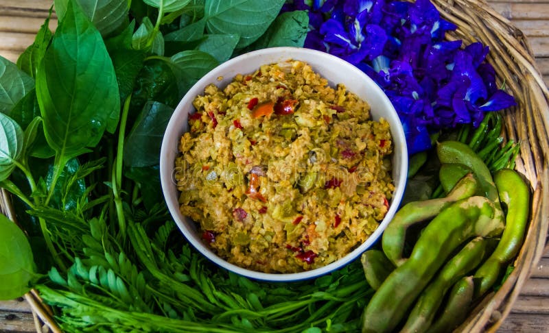 Tamarind stir-fried stock photo. Image of laos, east - 117276360