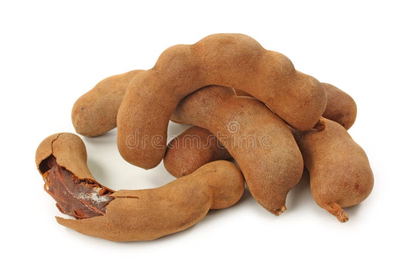 Tamarinde stockfoto. Bild von frisch, reif, getrennt, tropisch - 7868066