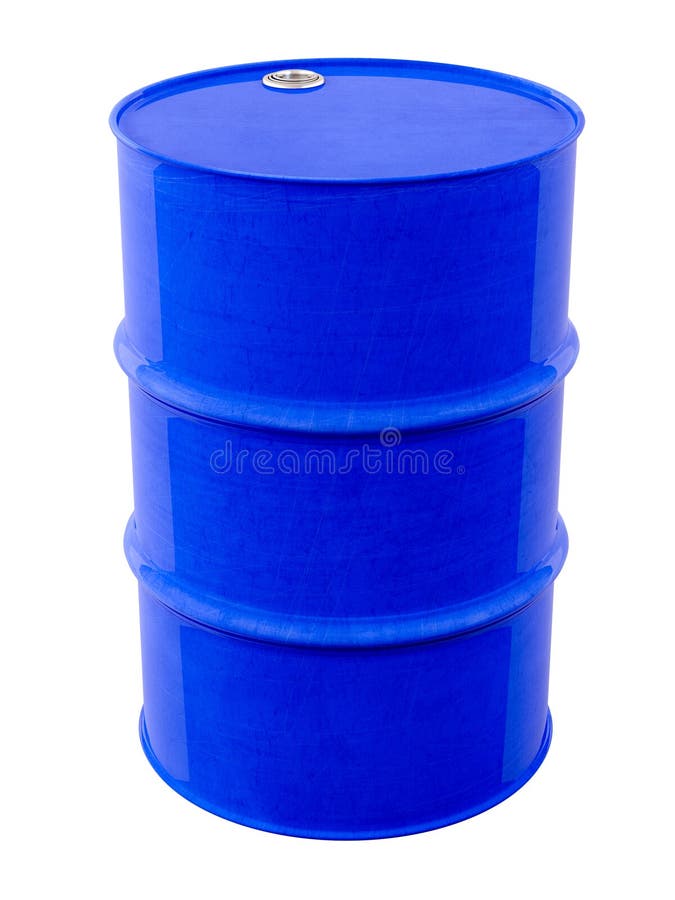 Tambor azul do metal imagem de stock. Imagem de sinal - 23959697