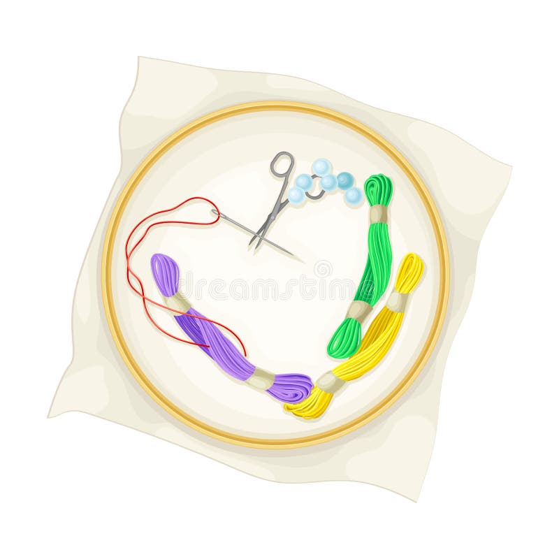 Applying Thread Stock Illustrations – 18 Applying Thread Stock ...