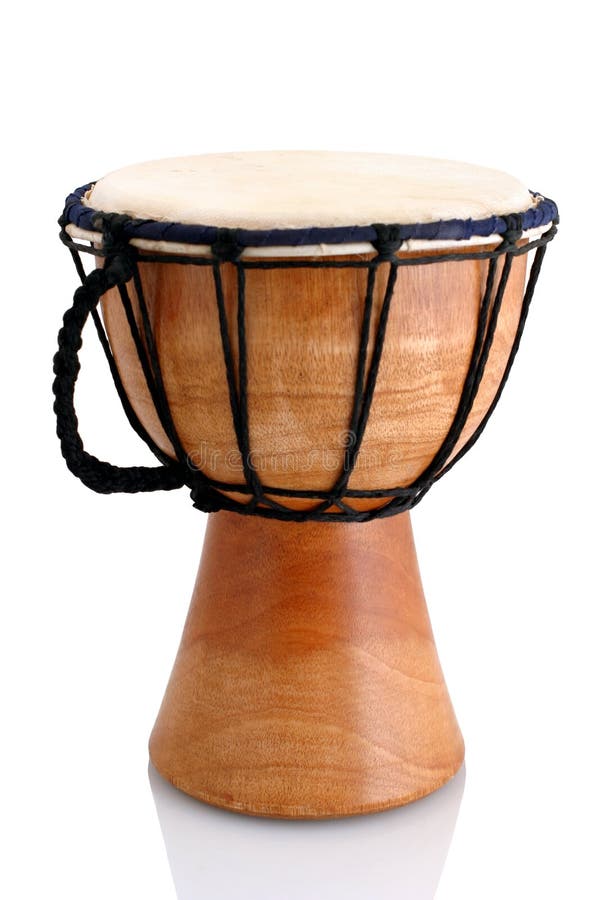 Djembe En Bois Africain De Tambour, Png Image stock - Image du ...