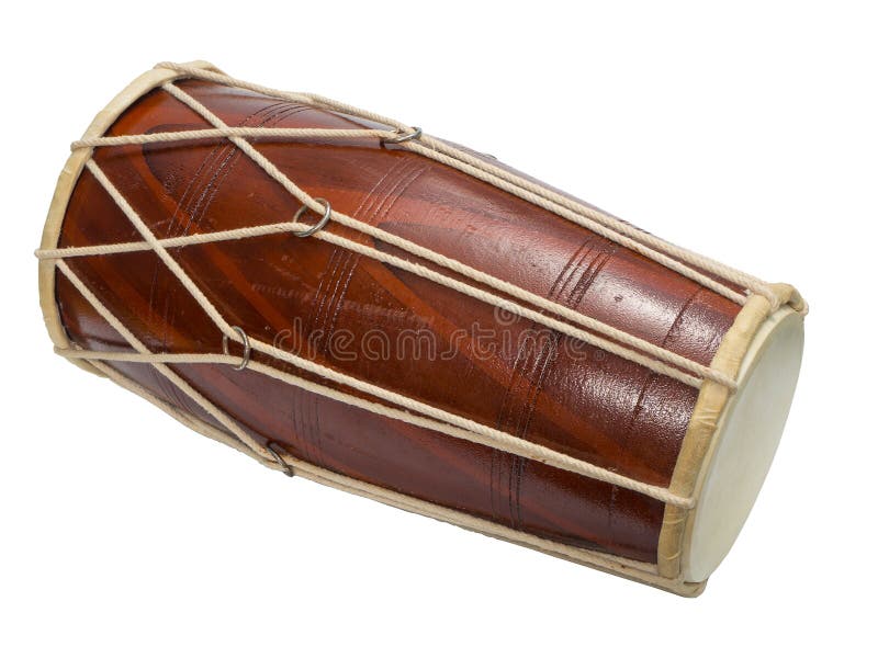 Tambour Indien Traditionnel Image stock - Image du fond, cuir: 64608609