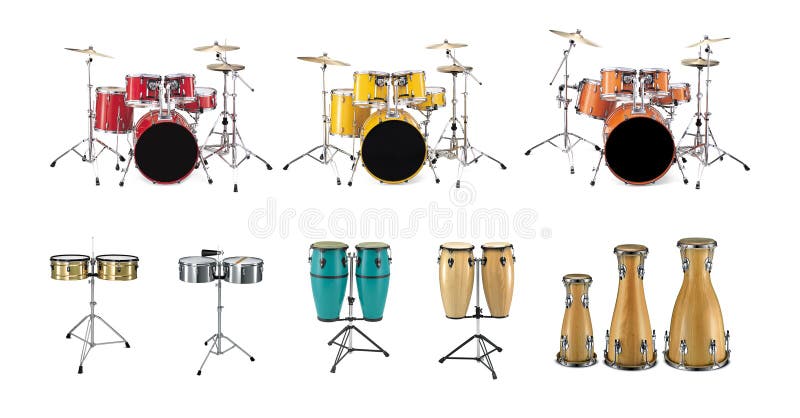 Tambours - Instruments De Percussion Illustration Stock - Illustration ...