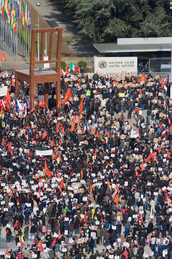 Tamil Tiger Protest in Geneva Editorial Photo - Image of ltte, people ...