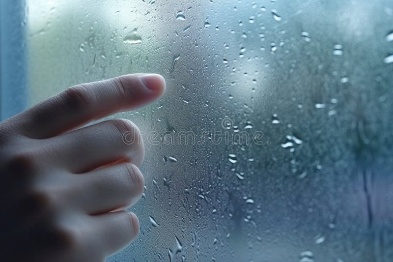 Taming Indoor Dampness, Hand Clearing Condensation from the Windowpane ...