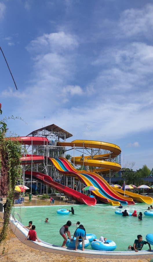 Colorful WaterLand in North Sumatra Editorial Photo - Image of sumatra ...