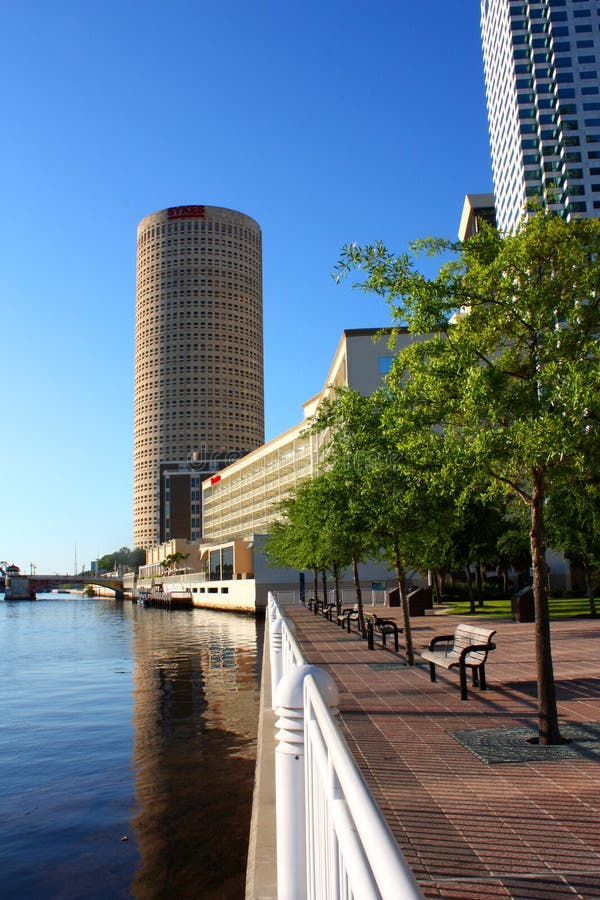 Tampa Round High Rise stock image. Image of pavilion - 12083221
