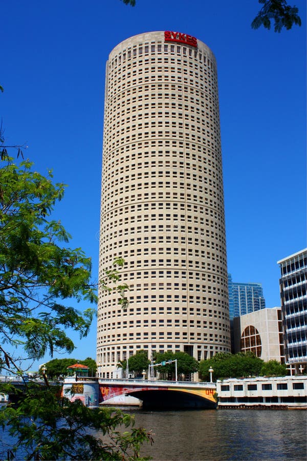 Tampa Round High Rise stock image. Image of pavilion - 12083221