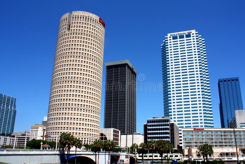 Tampa Round High Rise stock image. Image of pavilion - 12083221