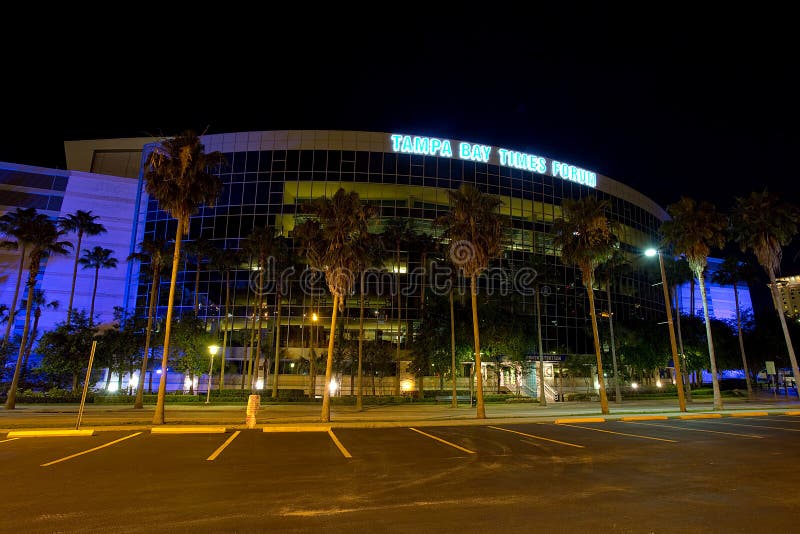 Tampa Bay Times Forum editorial image. Image of buildings - 41881360