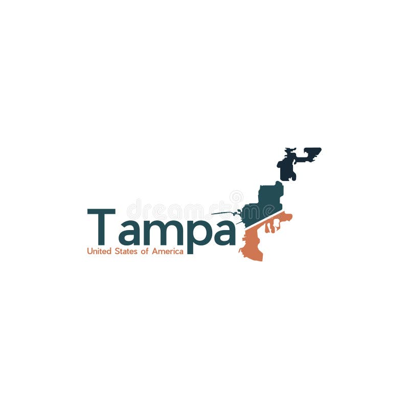 Tampa Area Map Stock Illustrations – 37 Tampa Area Map Stock ...