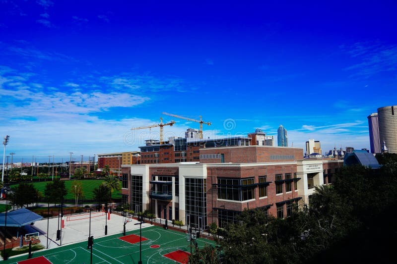 The Building of University of Tampa, a Medium-sized Private University ...