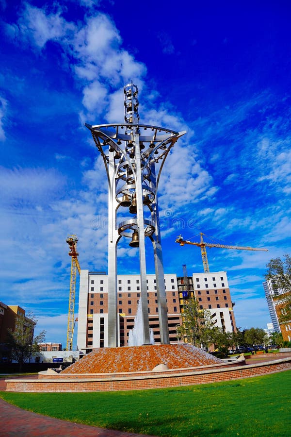 The Building of University of Tampa, a Medium-sized Private University ...