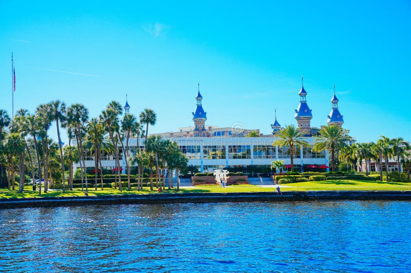 The Building of University of Tampa, a Medium-sized Private University ...