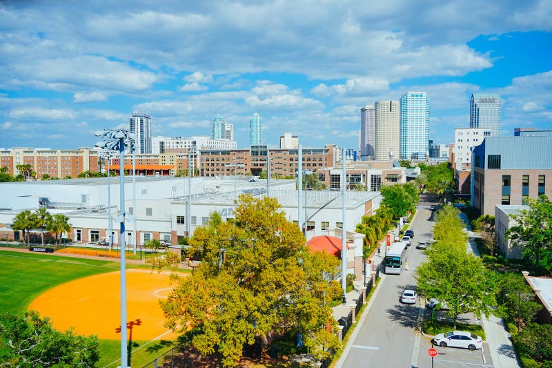 The Building of University of Tampa, a Medium-sized Private University ...