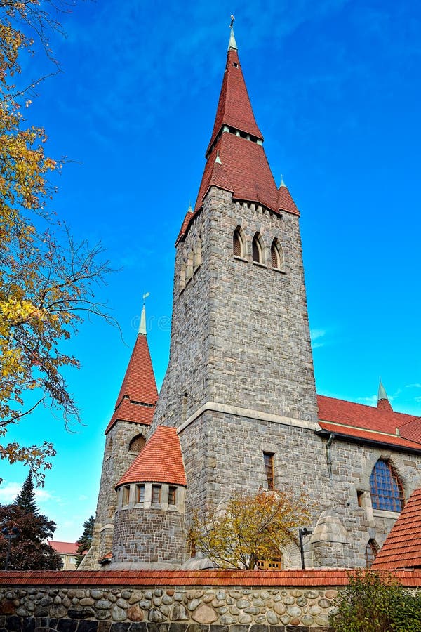 Tampere cathedral, Finland stock image. Image of tampere - 34475613