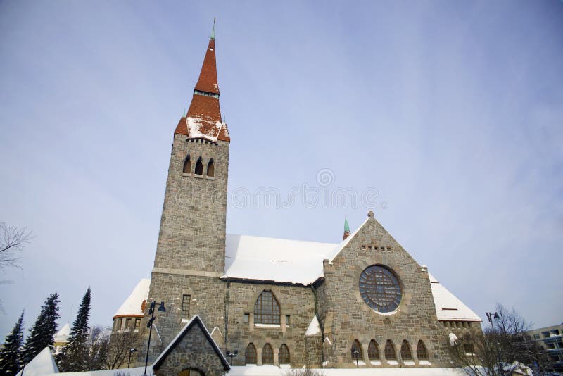 Tampere Cathedral stock photo. Image of cold, historic - 23559668