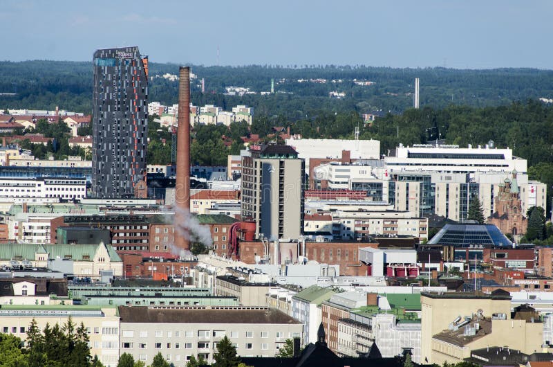 Tampere, Finland editorial photography. Image of tall - 61527617