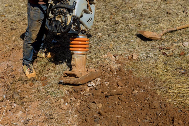 Tamping Machine Vibratory Plate Jumping Compactor Tool at Under ...