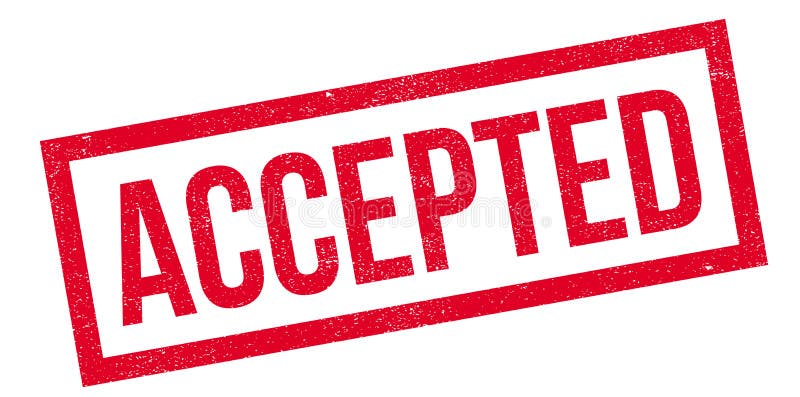 Tampon en caoutchouc admis illustration de vecteur. Illustration du ...