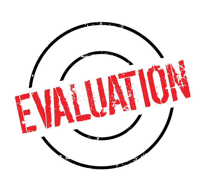 Tampon En Caoutchouc D'évaluation Illustration de Vecteur ...