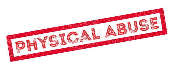 Tampon En Caoutchouc D'abus Physique Illustration Stock - Illustration ...