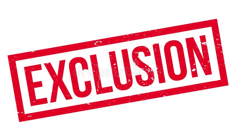 Exclusion Stock Illustrations, Vecteurs, & Clipart – (5,550 Stock ...