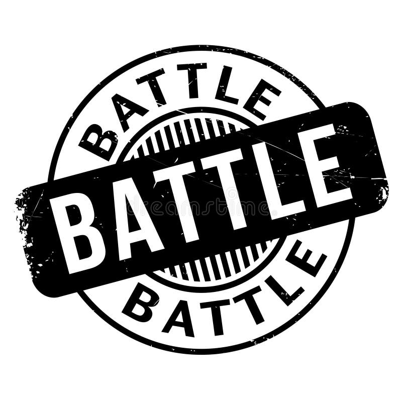 Battle Rubber Stamp Illustration Du Vectoriel Du Timbre De Marteau De ...