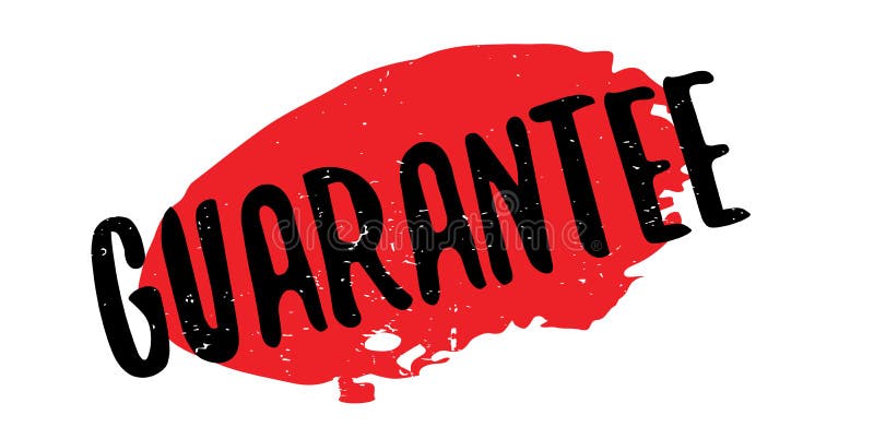 Tampon En Caoutchouc De Garantie Illustration de Vecteur - Illustration ...