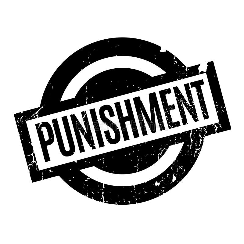 Tampon En Caoutchouc De Punition Illustration de Vecteur - Illustration ...