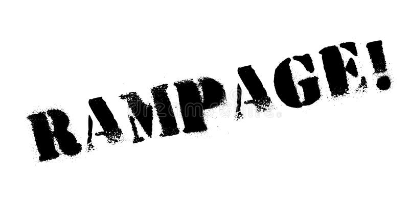 Tampon En Caoutchouc De Saccage Illustration de Vecteur - Illustration ...