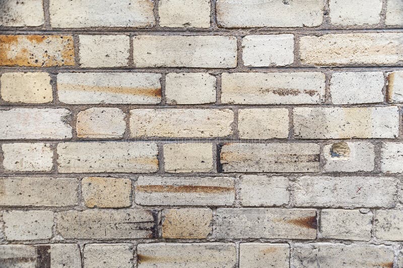 Tan brick wall stock photo. Image of stained, brick, texture - 69748796