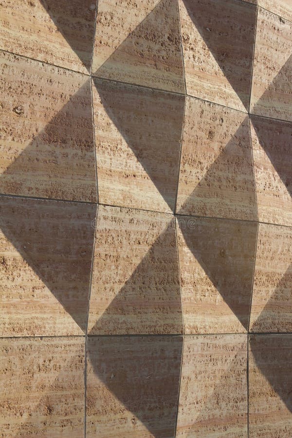 Unique Diamond Design Exterior Concrete Wall Texture Background Stock ...