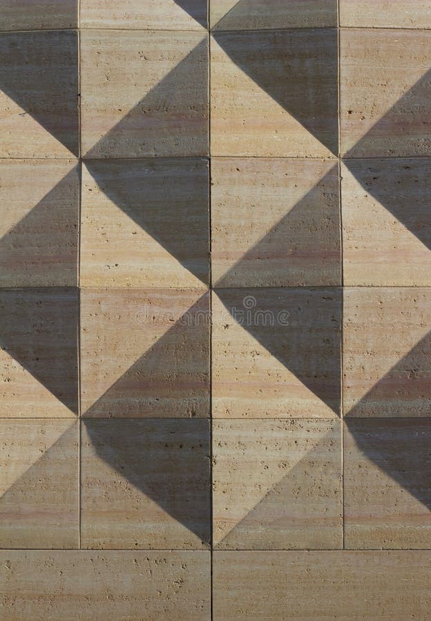 Unique Diamond Design Exterior Concrete Wall Texture Background Stock ...