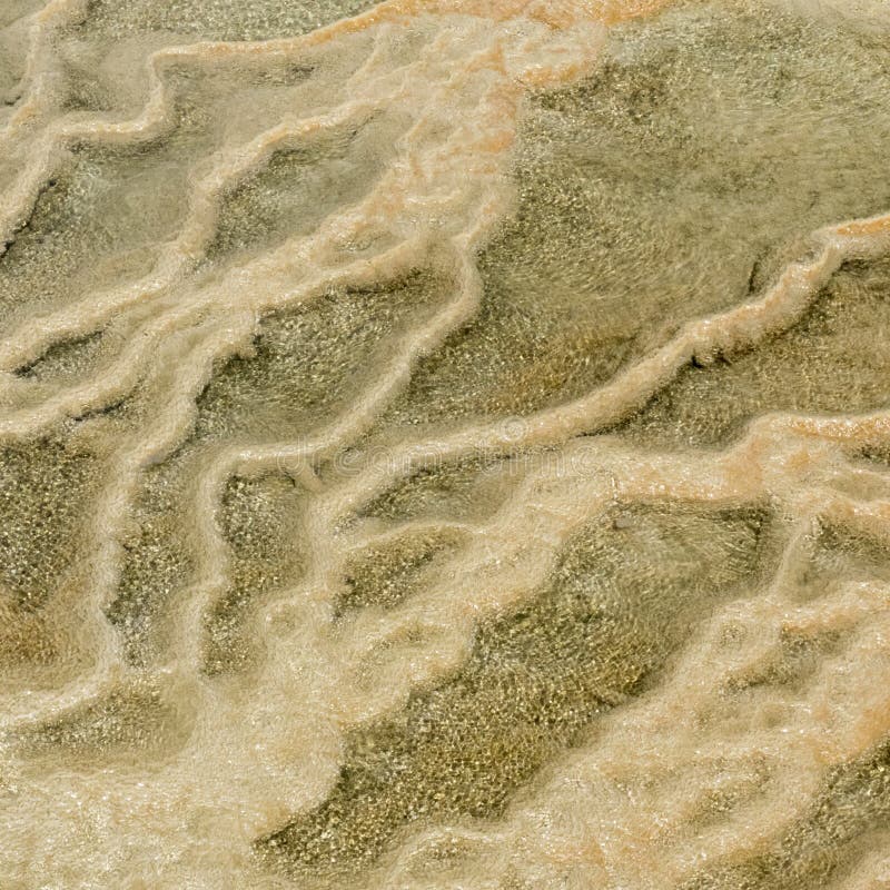 Tan colored water pools stock photo. Image of ridges - 73473774