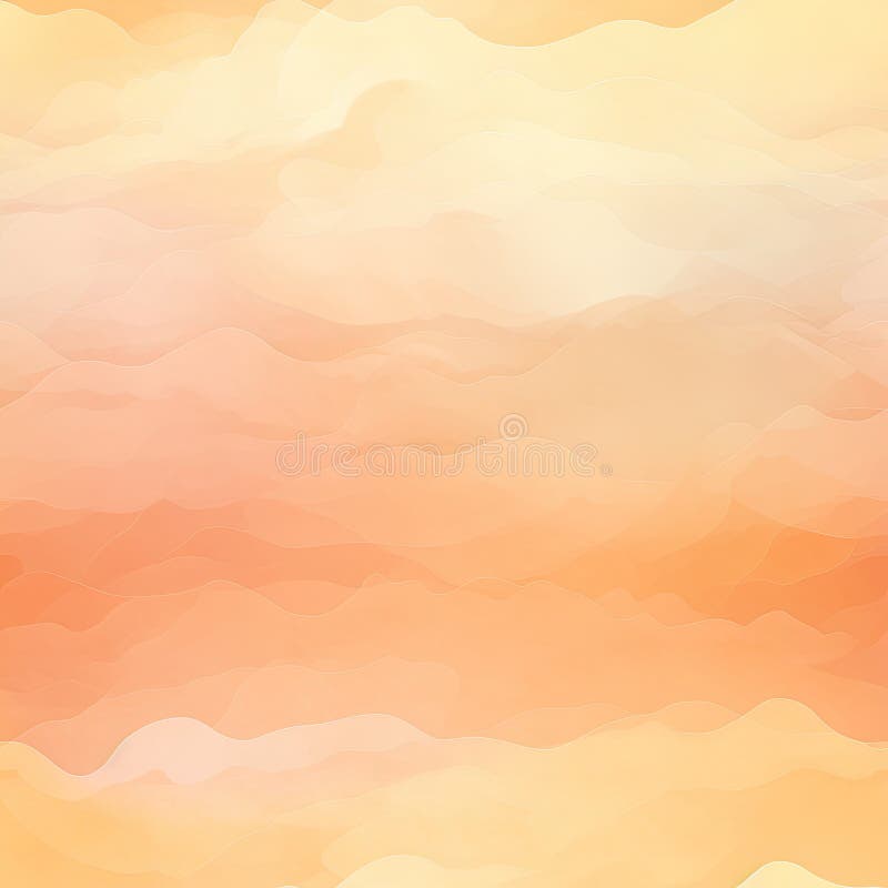 Tan Colours Pastel Background Gradient Watercolor Stock Illustration ...