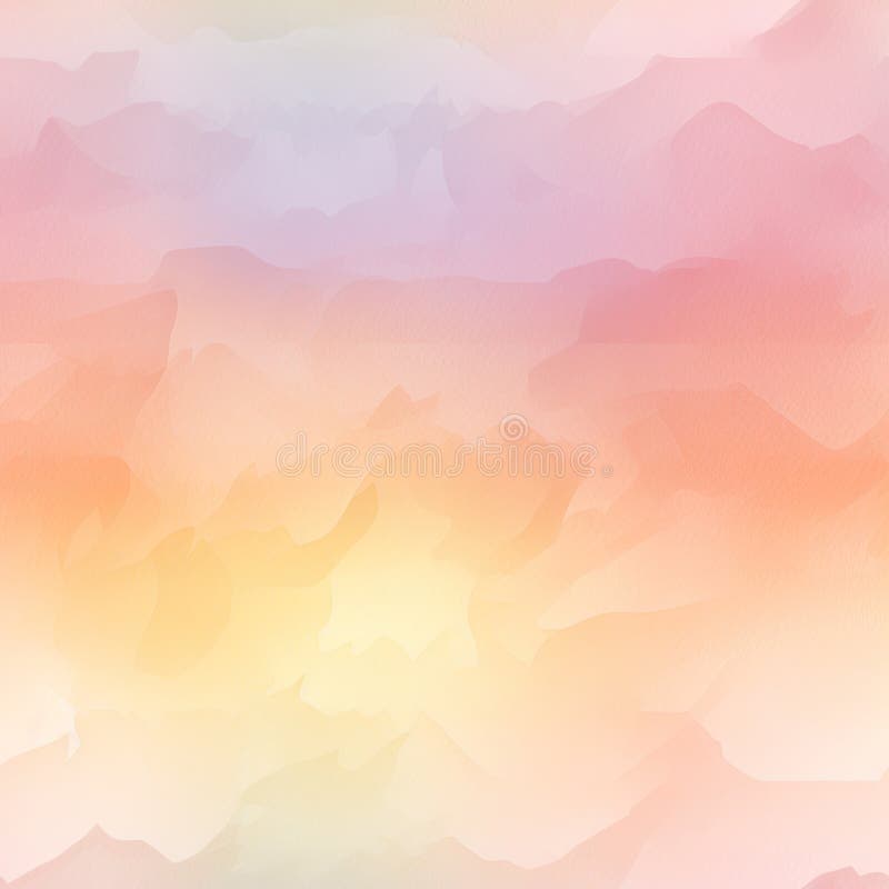 Tan Colours Pastel Background Gradient Watercolor Stock Illustration ...