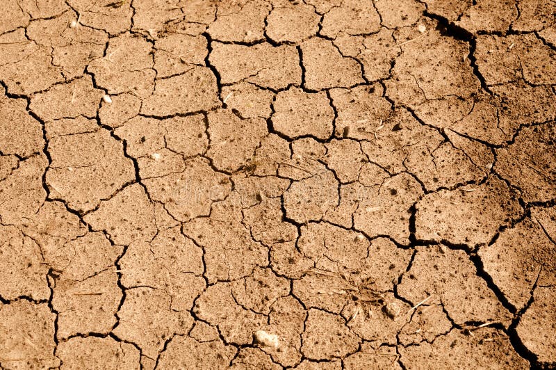 Tan Cracked Ground, Dirt or Mud Stock Photo - Image of background ...