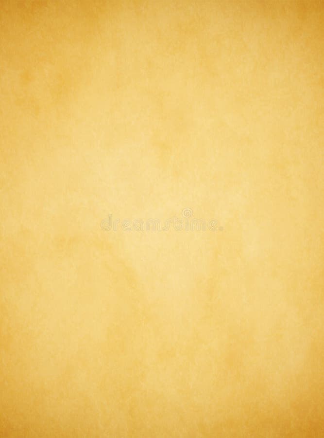 Tan Parchment Texture Background. Shadowed Corners. Portrait ...