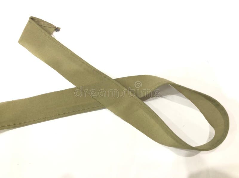 Tan Ribbon Isolated, Support Sign Stock Photo - Image of compassion ...
