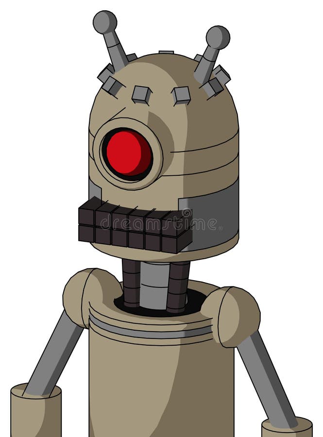 One Eye Robot Stock Illustrations – 258 One Eye Robot Stock ...