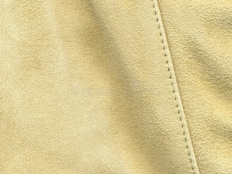 Tan suede with stitching stock photo. Image of suede, natural - 7897580