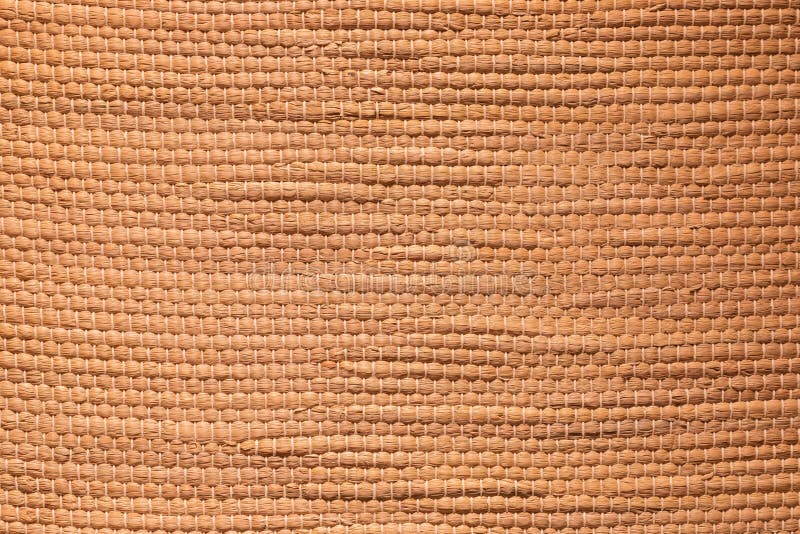 Tan Textured Bamboo Fabric Background Stock Image - Image of fabric ...