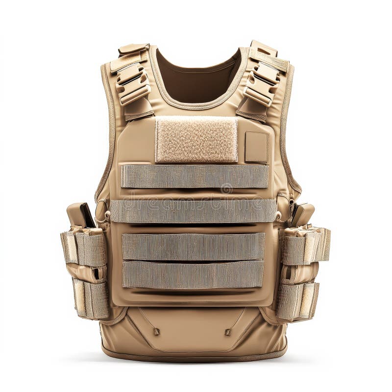 Tan Vest with a Zebra Print on it Stock Image - Image of signage, logo ...