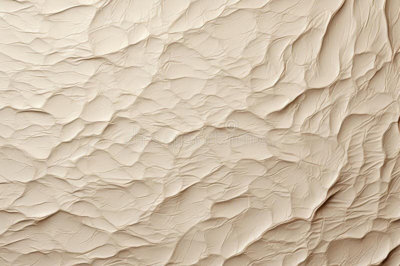 Tan Wrinkled Fabric Surface Shows Abstract Texture, Beige Abstract ...