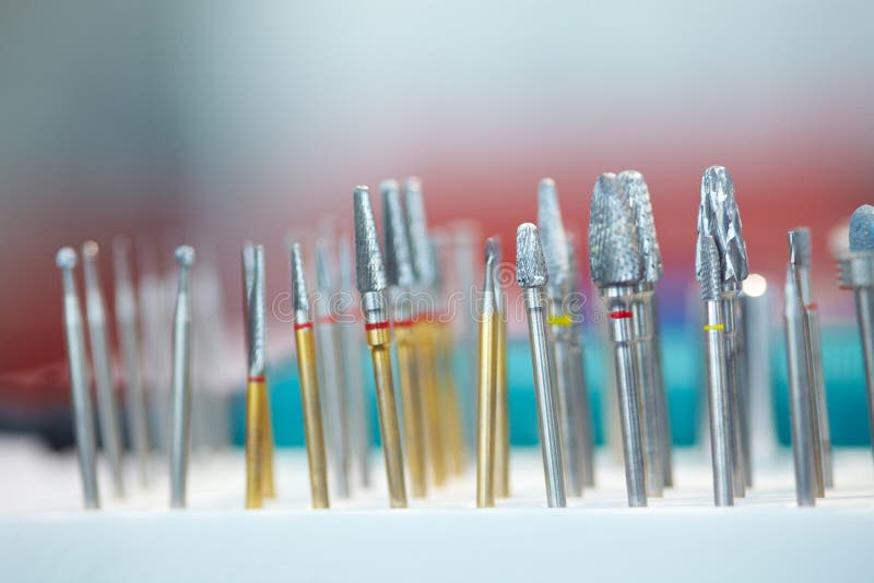 Tandläkarinstrument Och Borr Arkivfoto - Bild av sjukhus, ortodonti ...