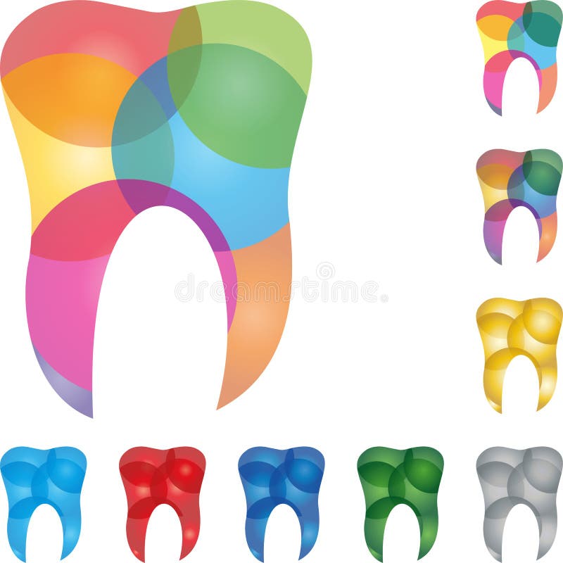 Tand, Tand En Tandartsembleem Vector Illustratie - Illustration of ...