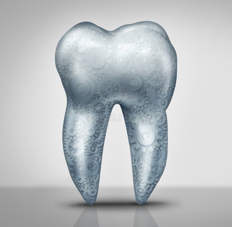 De kroon van de tand stock illustratie. Illustration of tand - 4890173